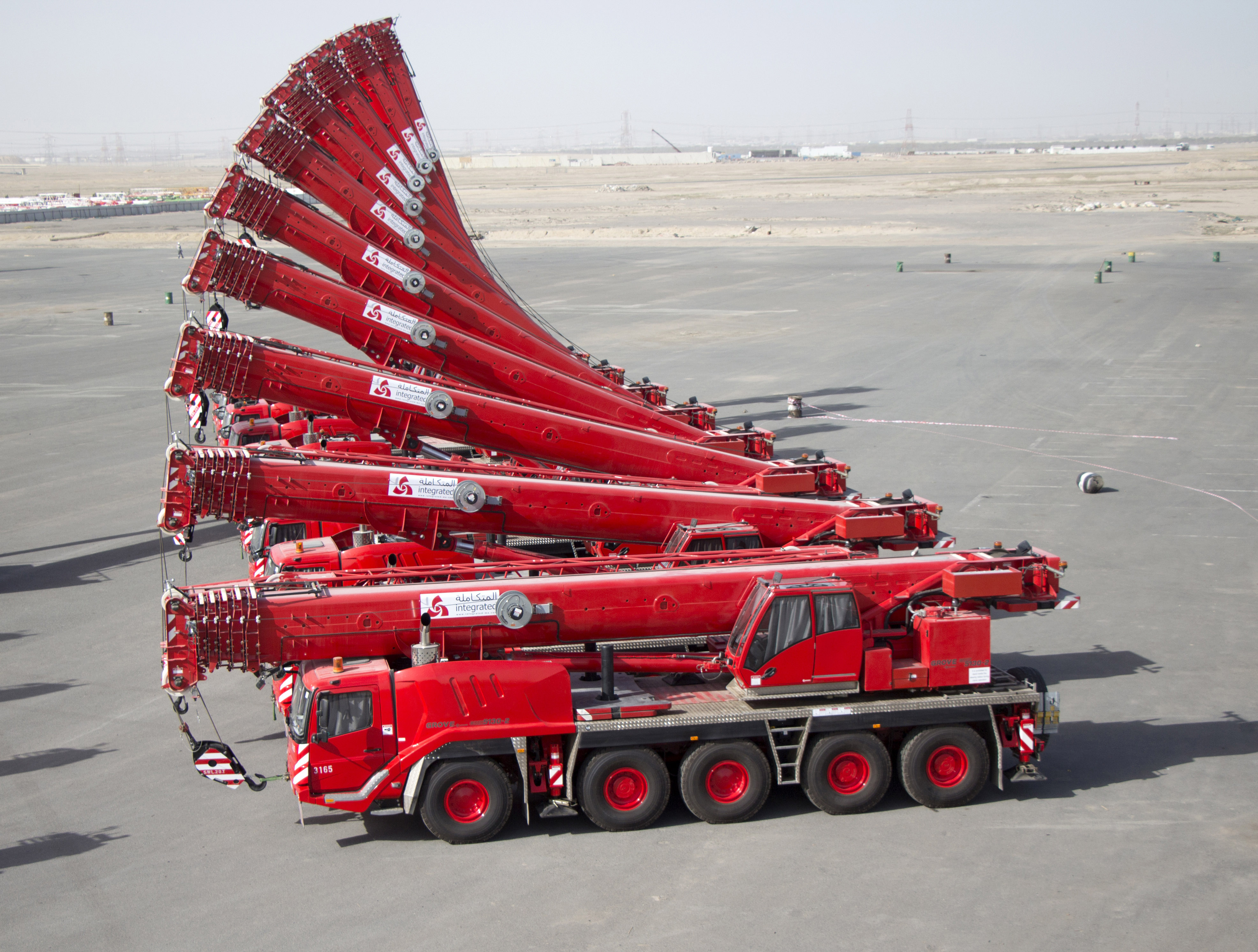 Kuwait: Integrated Logistics buys 24 Grove cranes - CraneMarket Blog