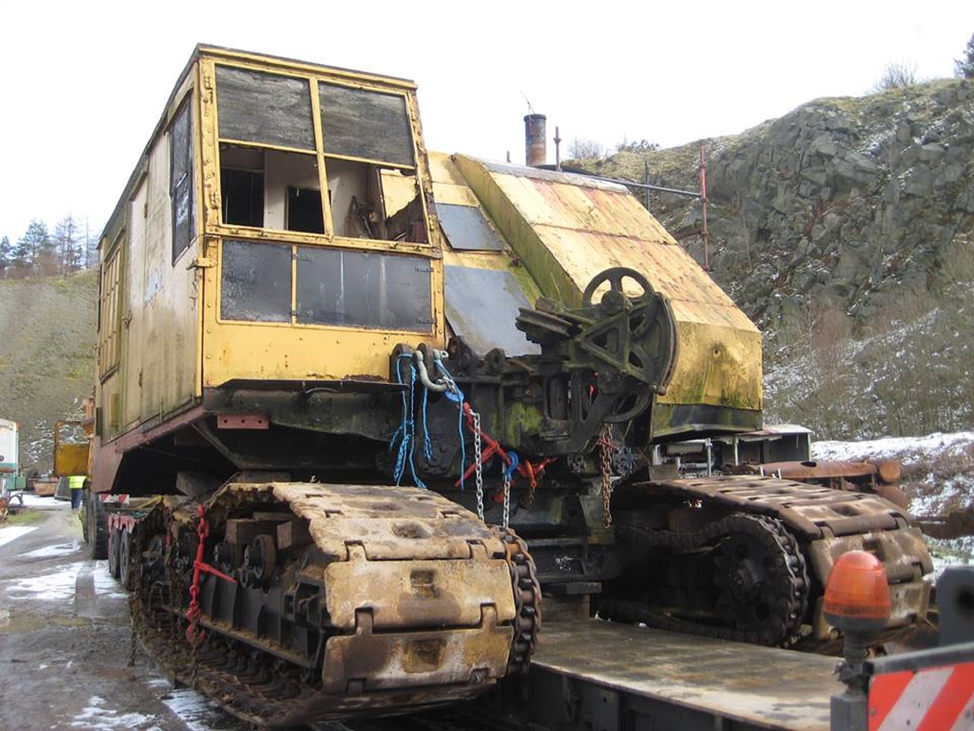 CPA helps The Vintage Excavator Trust rescue a 1957 Ruston Bucyrus 54RB ...