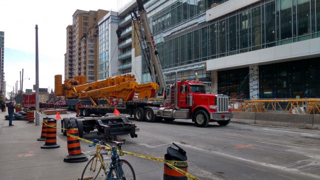 All Canada Crane Rental Corp assists in taking down tower crane in ...