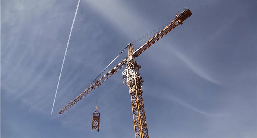 Watch a sweet time lapse video of how a tower crane climbs to add new ...