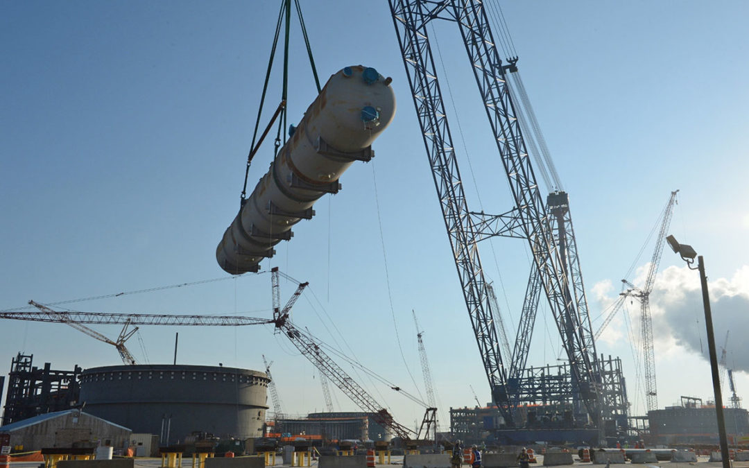 Massive Heavy Lift derrick places 760 tons of new equipment at Georgia ...