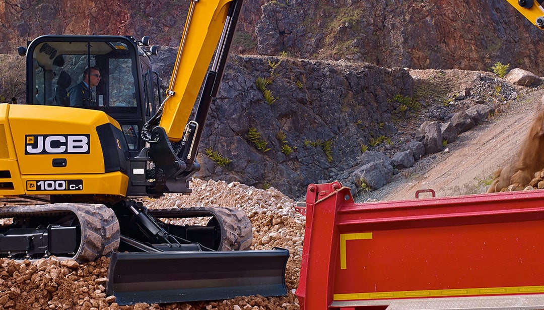 Video of the new JCB 100C-1 compact mini excavator - CraneMarket Blog