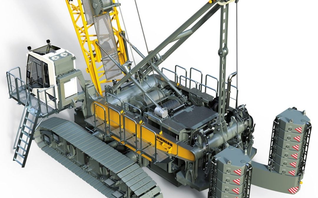 Liebherr - Nice video of the new LR 1100 crawler crane set up ...