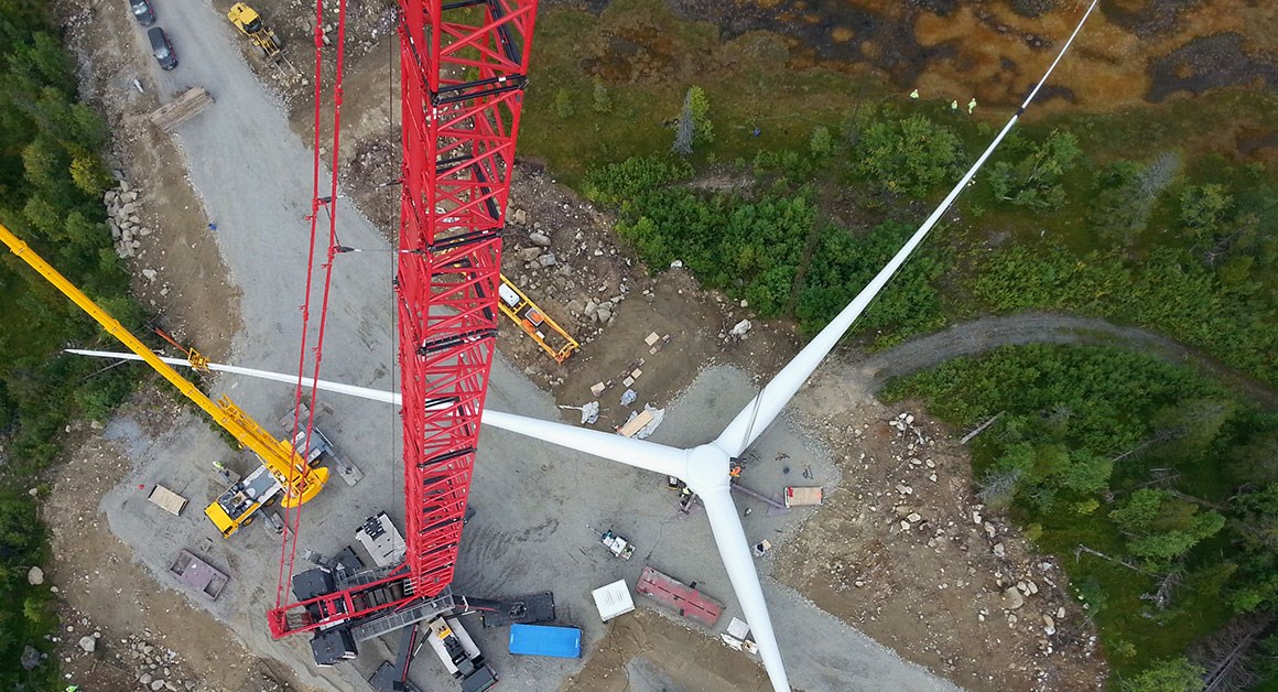 Mammoet Wind optimizes wind farm installation in Sweden, saving time ...