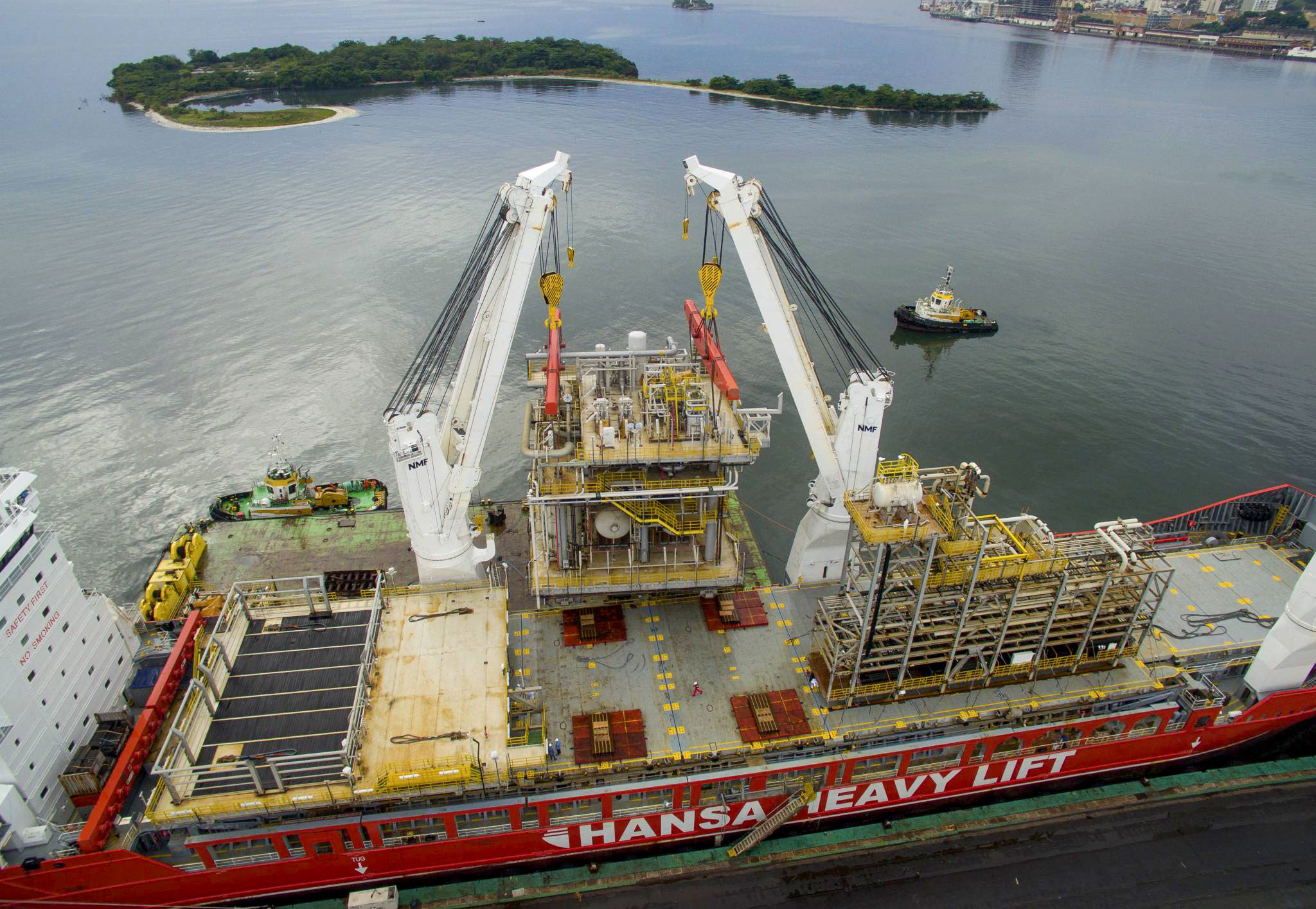 Heavy Lifting: Giant Pipe Racks Shipped for New Floating Production ...