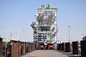 ALE Heavy Lift performs load-outs for one of the world’s largest oil ...