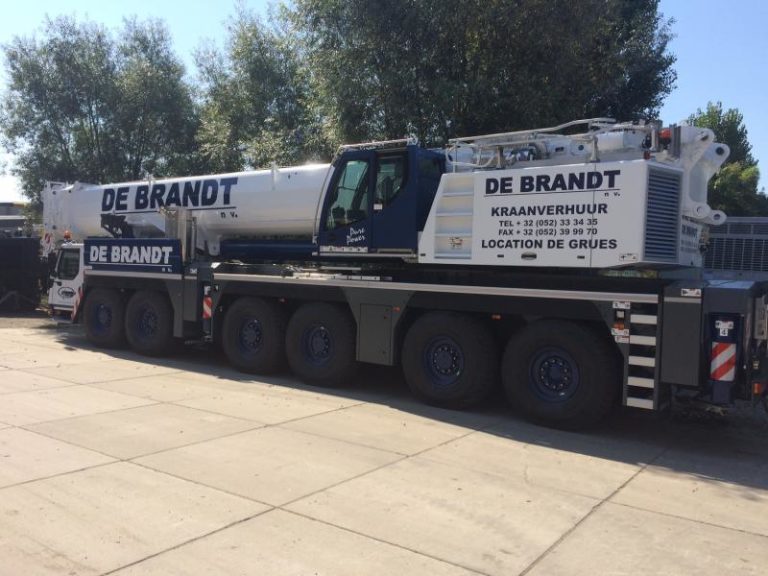 De Brandt PLC takes delivery of a Liebherr LTM 1350-6.1 mobile crane ...