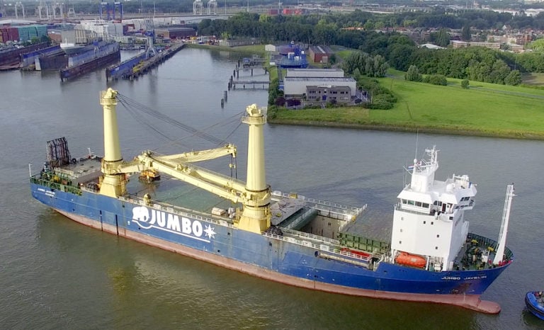 Damen Shiprepair Van Brink Rotterdam completes repairs to Jumbo Javelin ...