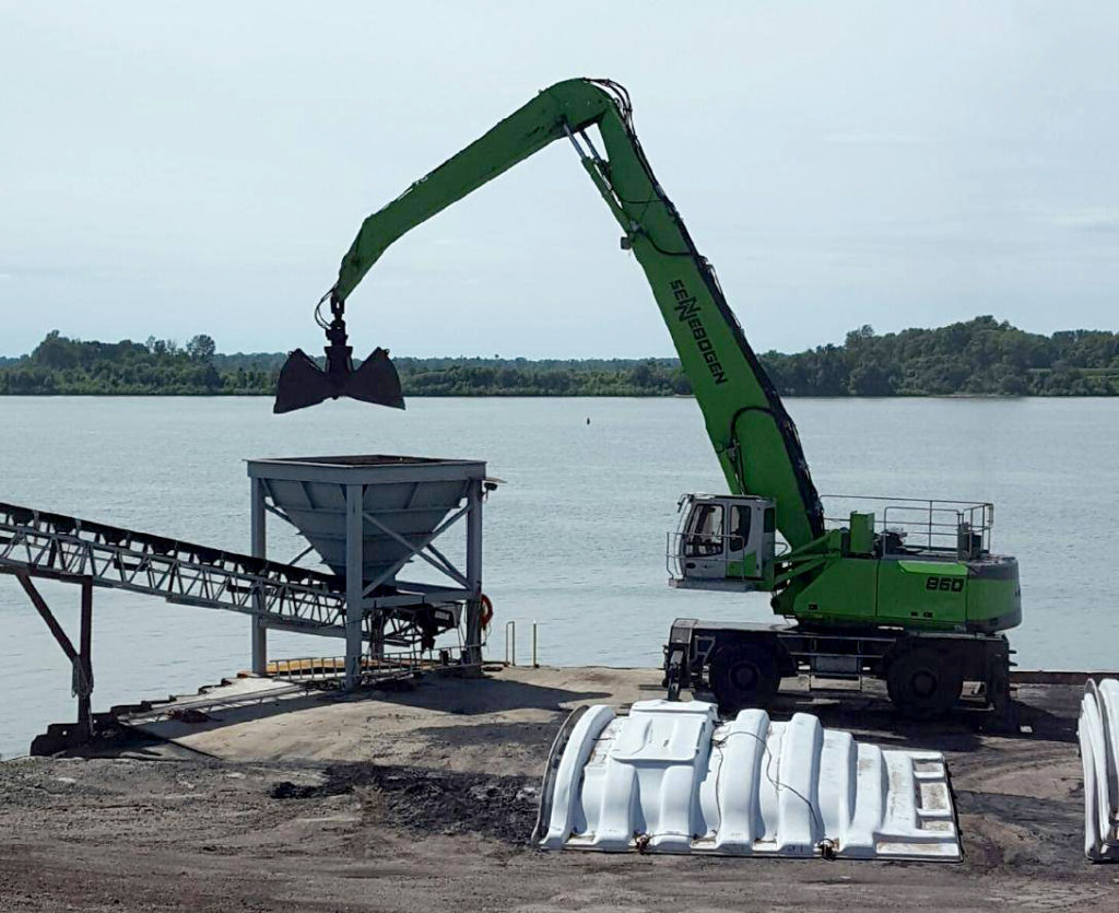 Owensboro Terminal on the Ohio river Opts for Sennebogen 860 M Material ...