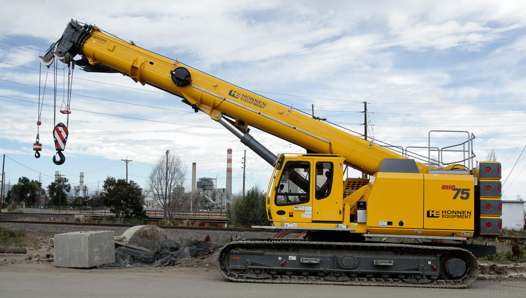 The Grove GHC75 telecrawler proves it worth on Denver Metro Project ...