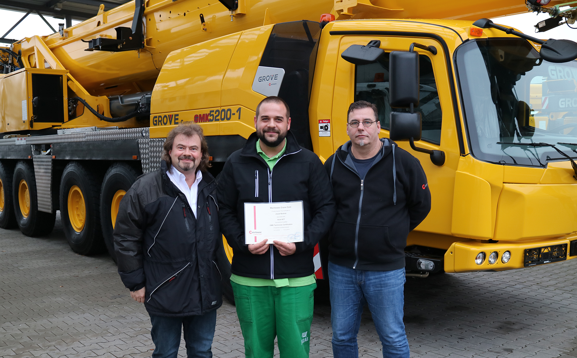 Axial Ltd. is now Hungary's exclusive Grove Crane dealer, completes ...