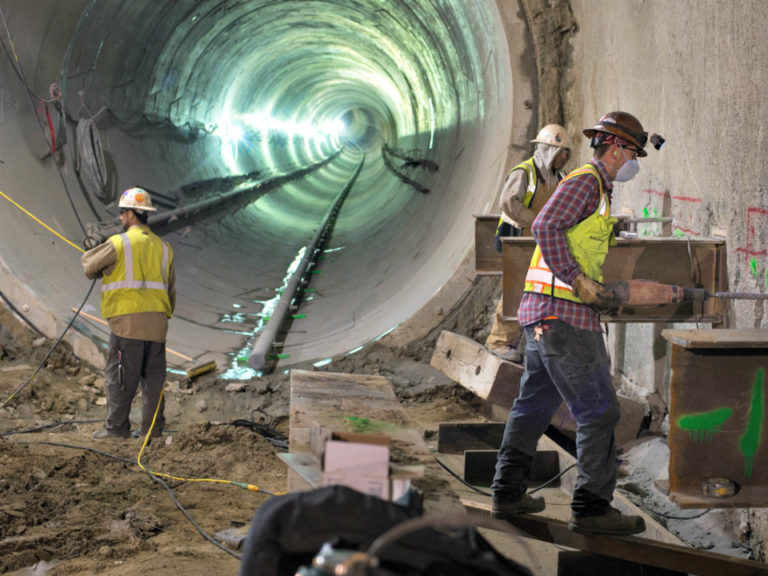80 Feet Below: Shots from the $1.578 billion Central Subway ...