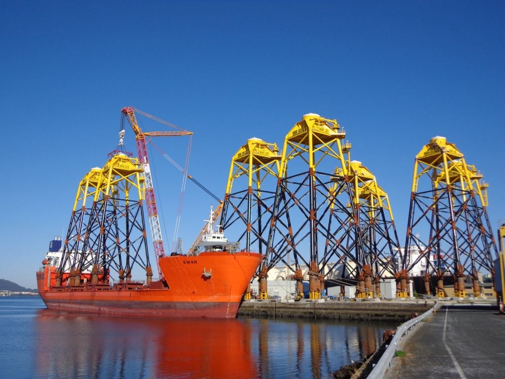 ALE has performed the final load-out for the Wikinger OWF Project in Ferrol, Spain ...