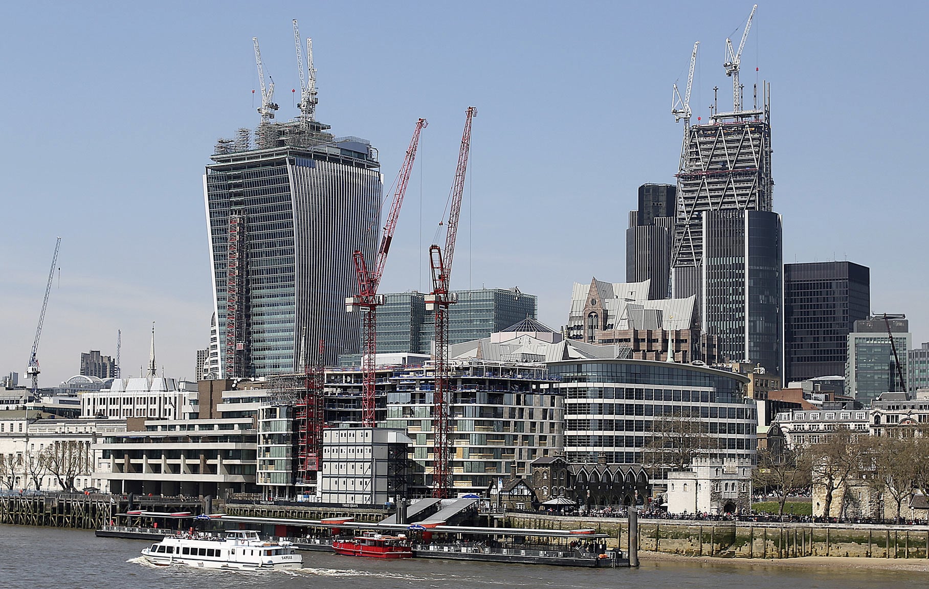 A building boom is nearing record levels across some of Britain's ...