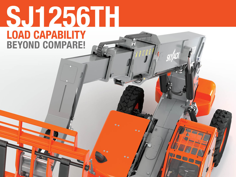 Skyjack’s new SJ1256 TH telehandler offers class-leading load chart ...