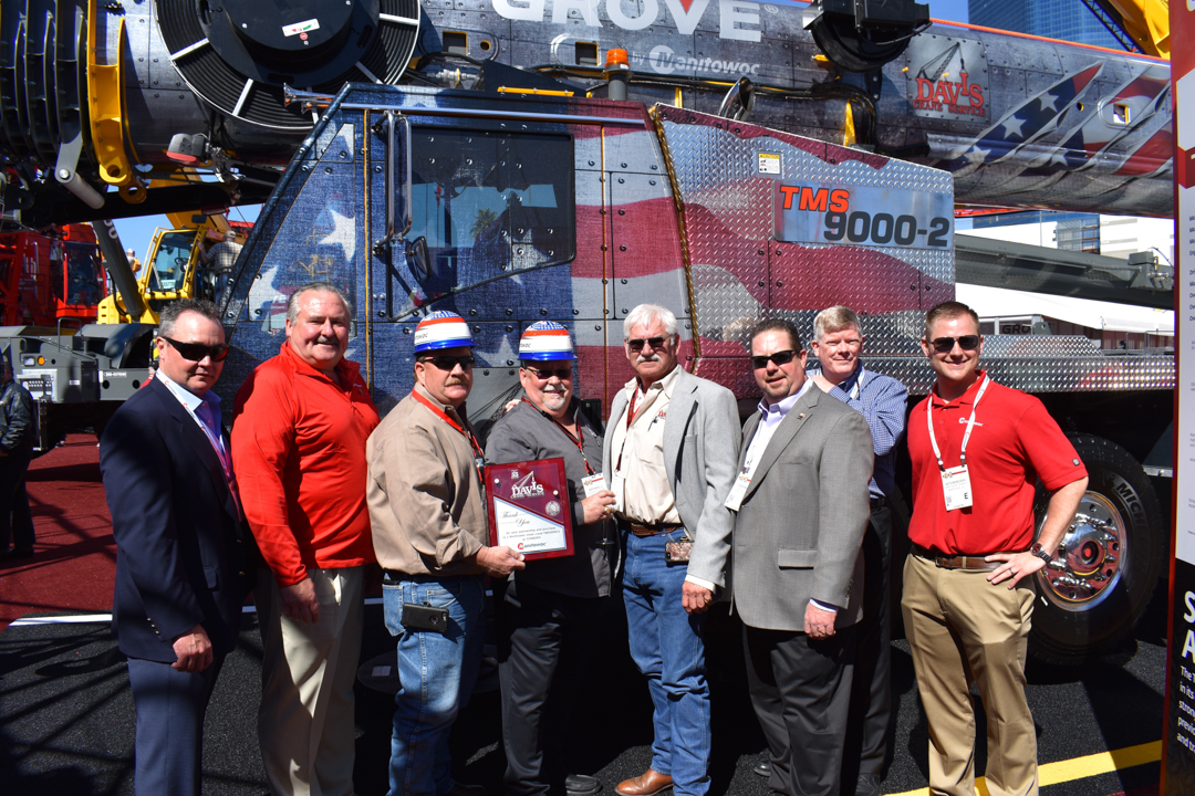DFW based Davis Motor Crane Service scoops up a Grove TMS9000-2 at ...