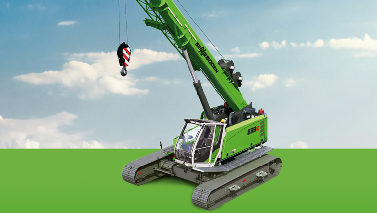 Sennebogen is introducing a new 30-ton telecrawler crane to the market ...