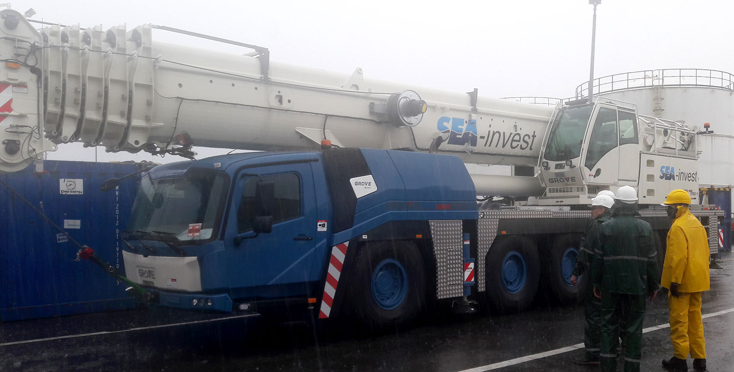 Petro-Sea Logistics has added a Grove GMK5180-1 All Terrain to its ...