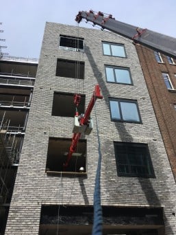 Glass Installation Made Easier with Unic Mini Crane, Libro 2500 Beam ...