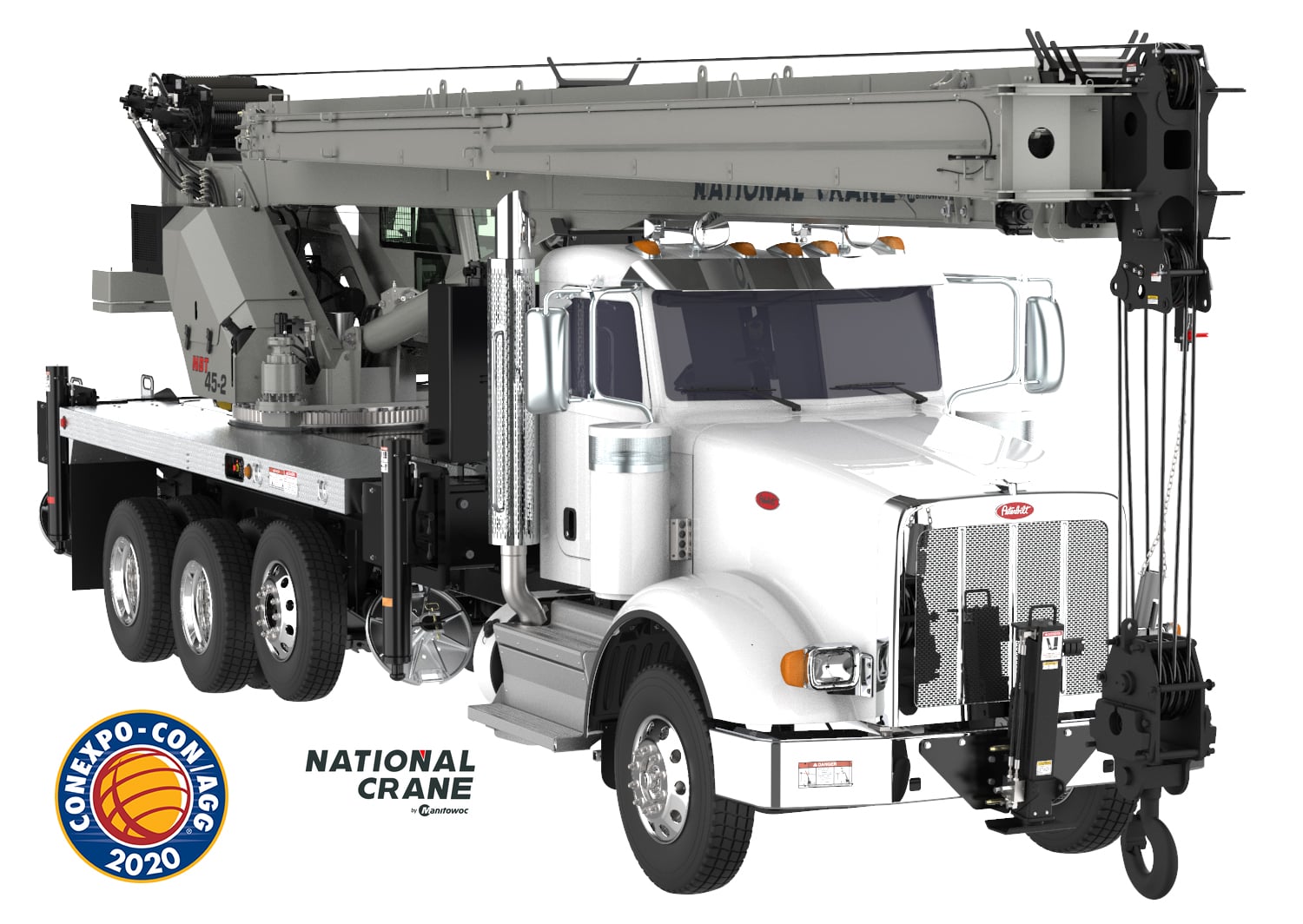 Manitowoc introduces the National NBT40-2 Series Boom Truck Crane made ...