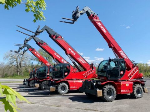 Empire Crane, a top Magni Rotating Telehandler distributor adds 15 new ...
