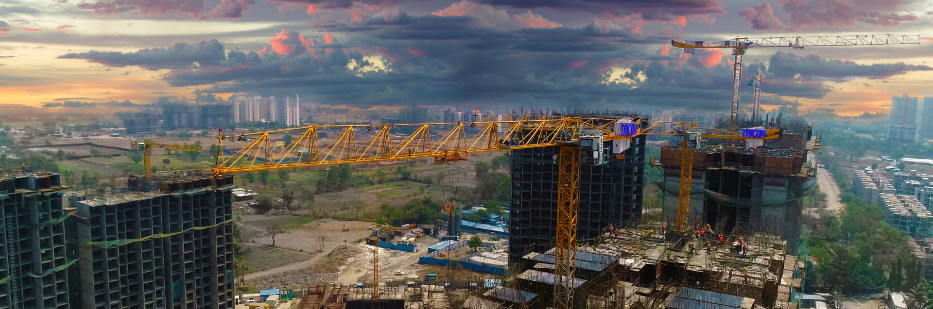 Check out Fantastic PICS of a dozen Potain Tower Cranes working in ...