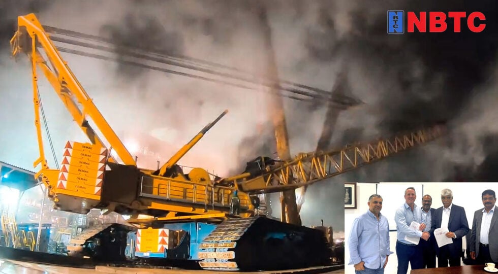 NBTC Group- a Kuwaiti firm taking deliver of a 1600 metric ton Demag CC ...